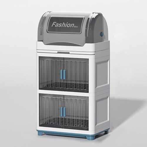 Mr.box 新型掀蓋款組合式瀝水碗櫃 3層|瀝水架|ETMall東森購物網