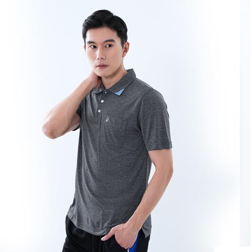 【遊遍天下】MIT台灣製男款抗UV吸濕排汗機能POLO衫 GS1025 深灰|POLO衫|ETMall東森購物網