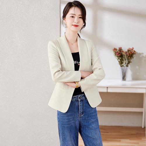 SZ-玩美衣櫃單釦細格氣質西裝小外套M-3XL(共三色)|西裝外套|ETMall東森購物網