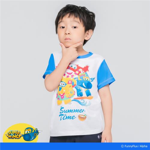 【WIWI】夏日夥伴防曬排汗涼感衣(純淨白 童80-130)|會員獨享好康折扣活動|短袖上衣|ETMall東森購物網