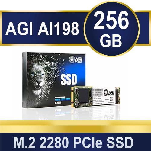 AGI AI198 256GB M.2 2280 PCIe TLC SSD固態硬碟(AGI256G16AI198)|SATA III|ETMall東森購物網