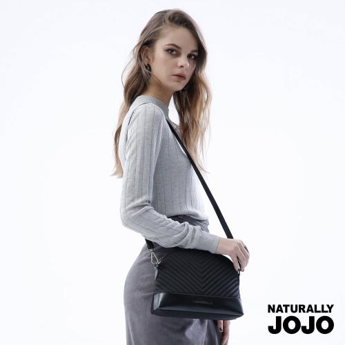【NATURALLY JOJO】微高領透條線衫|長袖|ETMall東森購物網