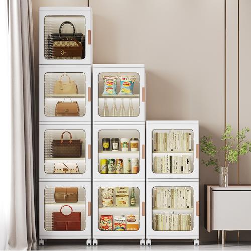 Mr.box 37面寬-新式摺疊4層收納櫃-中號|會員獨享好康折扣活動|四層(含)以上|ETMall東森購物網