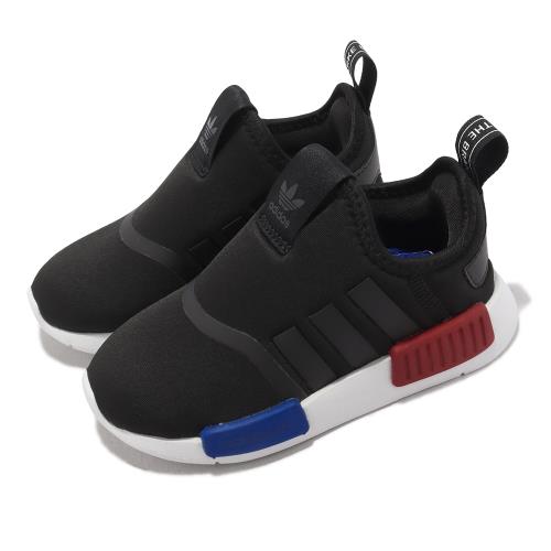 adidas 童鞋 NMD 360 I 小童 學步鞋 黑 白 經典 無鞋帶 套入式 方便穿脫 愛迪達 GY9148|會員獨享好康折扣活動|休閒 ...