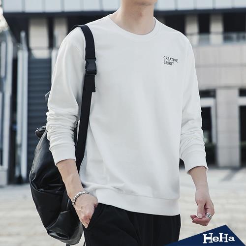 【HeHa】現貨 圓領舒適創意精神英文字母長袖上衣 四色|上衣|ETMall東森購物網