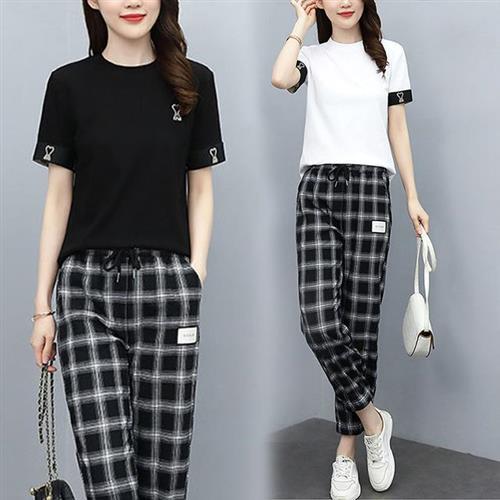 【韓國K.W.】Sale惡魔甜心運動套裝(休閒套裝 瑜珈 健身 慢跑)|褲子套裝/裙子套裝|ETMall東森購物網