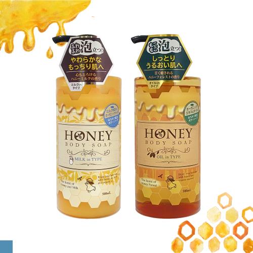 日本 第一石鹼 HONEY 蜂蜜/牛奶 保濕沐浴乳 500ml|其他品牌|ETMall東森購物網