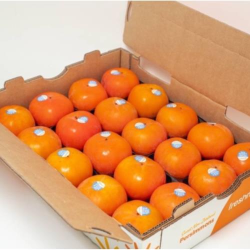 【FruitGo 馥果】紐西蘭 空運 富有甜柿 12-14顆原裝箱/4kg|甜柿|ETMall東森購物網