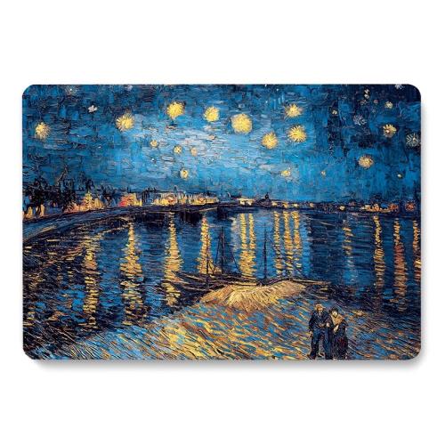 適用于蘋果筆記本 macbook pro air 13.3 15寸保護殼梵高星夜杏花|會員獨享好康折扣活動|3C周邊|ETMall東森購物網