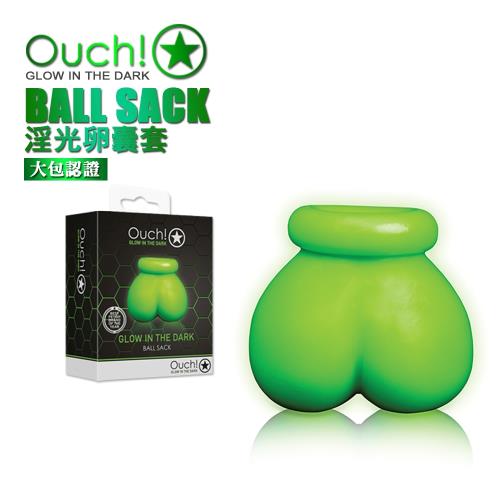 美國 SHOTS OUCH 大包認證 淫光卵囊套 屌環 BALL SACK-GLOW IN THE DARK|震動環/鎖精環/前列腺|ETMall東森購物網