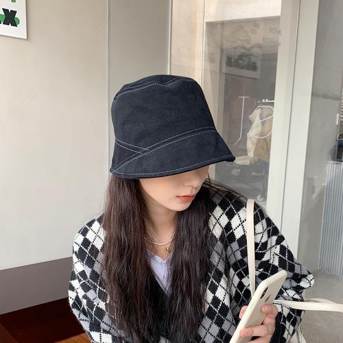 西本素顏遮臉女冬季ins漁夫帽子|帽子|ETMall東森購物網