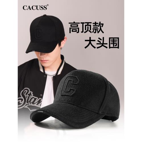 CACUSS男士秋冬高頂簡約立體帽子|帽子|ETMall東森購物網