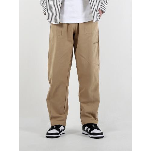 DKSTORE自制拼接長褲子休閑工裝|休閒褲|ETMall東森購物網