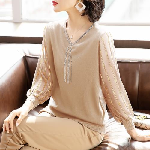 媽媽春裝打底小衫40歲50套裝中老年女裝夏裝洋氣t恤母親節上衣服|中老年女裝|ETMall東森購物網