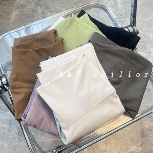 超值Iu同款legging瑜伽褲 無尷尬線高腰提臀健身褲外穿裸感運動褲|瑜珈服飾|ETMall東森購物網