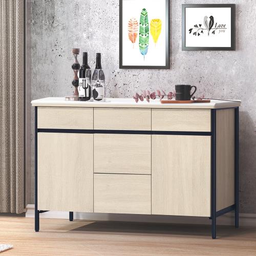 AS雅司-伯恩4尺餐櫃(含石面)-120*41*78cm|餐櫃|ETMall東森購物網