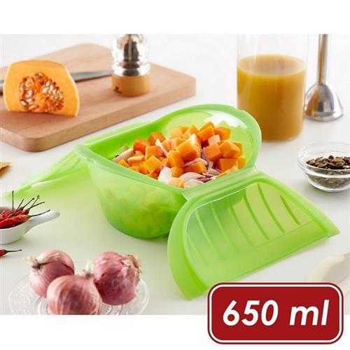 《LEKUE》微波蒸煮調理鍋(綠650ml)|微波器具|ETMall東森購物網