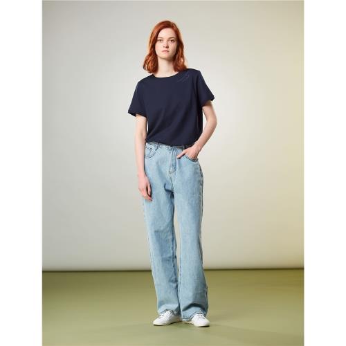 ST.MALO白金雋永鑽光100％埃及棉絲柔精品女上衣-獨|上衣|ETMall東森購物網