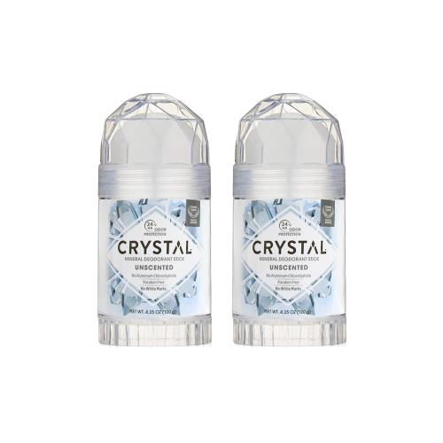 (2條超值組)美國CRYSTAL-長效淨味約24小時礦物鹽身體固體除臭棒120g/條-無香款|其他品牌|ETMall東森購物網