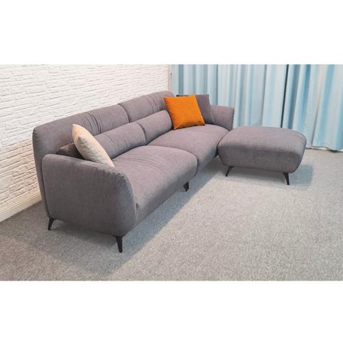 AS雅司-若拉貓抓布四人+腳椅沙發-272×88×70cm|3-4人座|ETMall東森購物網