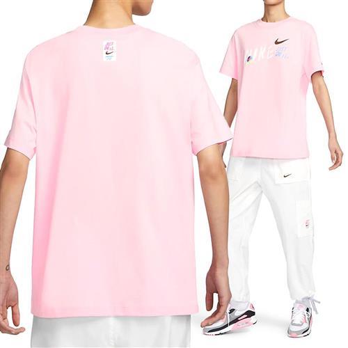 Nike AS W NSW ESSNT TEE BF 女 粉色 圓領 塗鴉 短袖 FJ7714-690|會員獨享好康折扣活動|短袖 ...