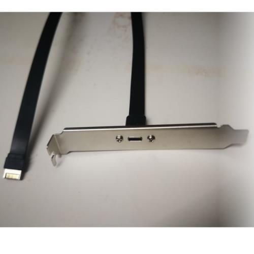 USB3.2/3.1擋板TYPE-E轉type-C前置C母公機箱PCI位GEN2 10/20Gbps|USB HUB/轉換器|ETMall東森購物網