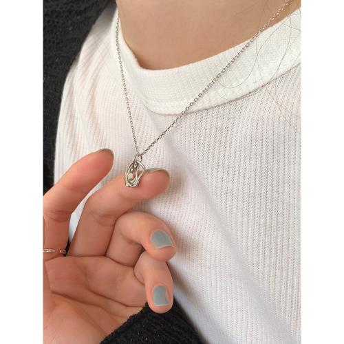 ins 925純銀凹凸設計女疊戴項鏈|項鍊|ETMall東森購物網