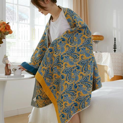 如奕180*90大浴巾紗布家用純棉吸水速干柔軟大人四季通用棉紗裹巾|浴巾|ETMall東森購物網