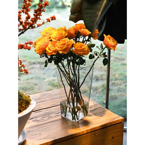 醒花桶家用亞克力透明大號鮮花花店專用深水養花插花裝花花筒塑料|金秋購物節，全站最高39%回饋，消費滿額再抽999黃金|花器/花瓶|ETMall ...