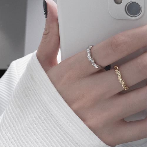 ins 925純銀女開口可調節戒指|戒指/指環|ETMall東森購物網