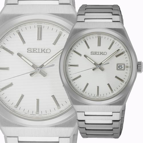 SEIKO 精工 CS系列簡約石英手錶-39mm(SUR553P1/6N52-00H0S)|男錶|ETMall東森購物網