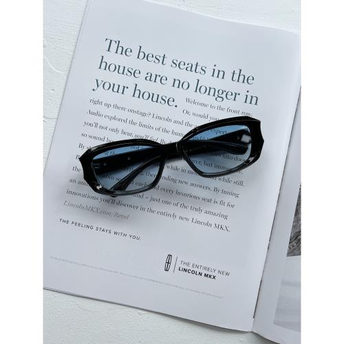 mspace2024新GM徐坤蔡太陽鏡女墨鏡男復古長方形街拍高級網紅Y2K|墨鏡|ETMall東森購物網