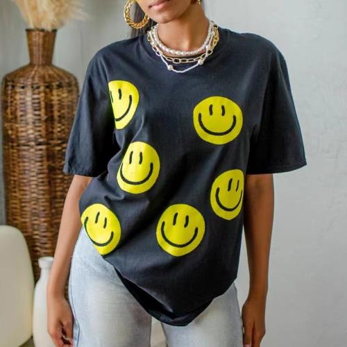 美式落肩微笑230克短袖運動T恤|運動T卹|ETMall東森購物網