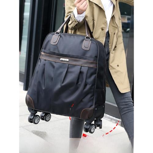 短途女時尚帶輪行李18寸拉桿包|旅行袋|ETMall東森購物網