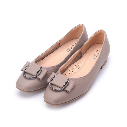 LUZZI 鑽環結平底鞋 芋 女鞋 鞋全家福|莫卡辛鞋|ETMall東森購物網