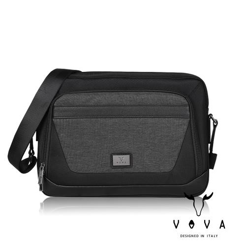 VOVA 沃汎 CAESAR 凱撒系列小型斜背包 -黑色 VA129S01BK|側背包|ETMall東森購物網