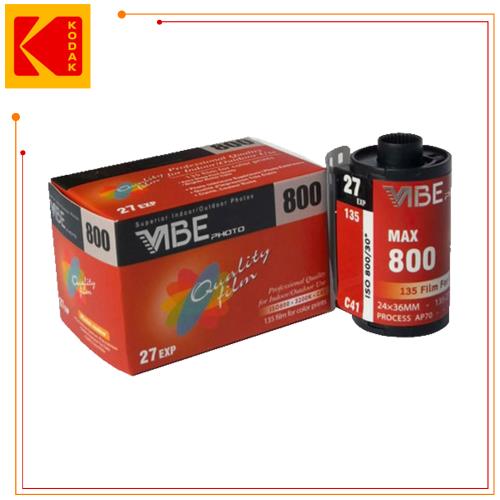 VIBE 135 彩色膠卷負片底片 Max 800 / 富士 柯達 ISO 800 27張|其他|ETMall東森購物網