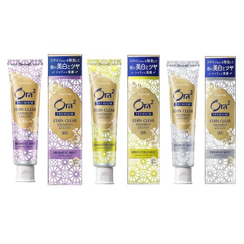 Sunstar 三詩達 Ora2 Me 極致淨白牙膏100g 三入組三款可選(清爽薄荷/薰衣草/柑橘薄荷)|美白牙膏|ETMall東森購物網