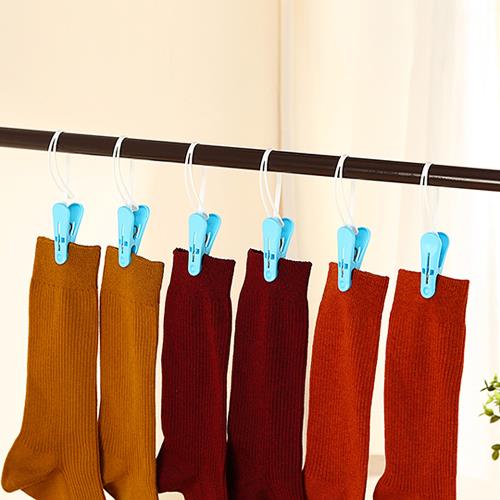 可吊式衣夾/曬衣架/吊巾架(10入)|曬衣夾|ETMall東森購物網