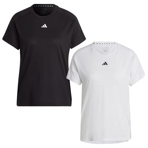 Adidas 女裝 短袖上衣 排汗 黑/白【運動世界】HR7795/HR7796|短袖|ETMall東森購物網