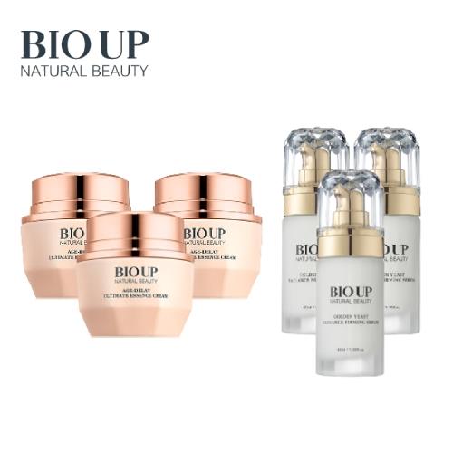 BIO UP自然美極萃賦活全能撫紋霜50g(3入)+BIO UP自然美日本黃金麴奇蹟無瑕精粹40ml(3入)|會員獨享好康折扣活動|自然美 ...