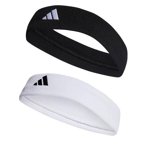 Adidas 頭帶 網球 黑/白【運動世界】HT3909/HT3908|頭巾/頭帶/護頸|ETMall東森購物網