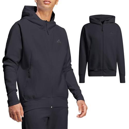 Adidas M Z.N.E. PR FZ 男 黑色 休閒 運動 小logo 拉鍊口袋 夾克 連帽 外套 IN5089|會員獨享好康折扣活動 ...