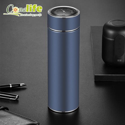 【Conalife】2入組 - 優質304機械指針保溫隨行杯450ml|400～490ml|ETMall東森購物網