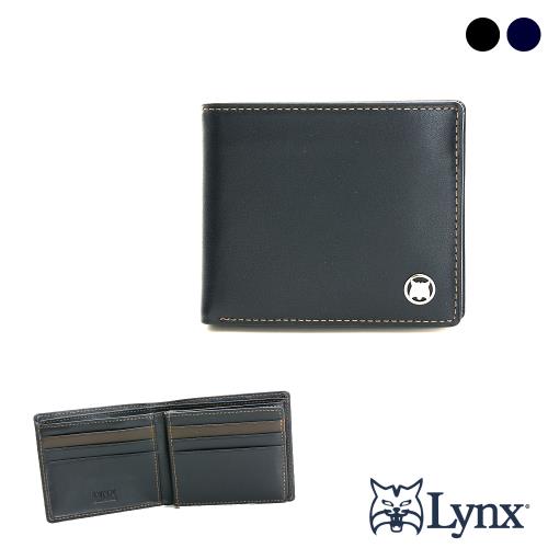 Lynx - 美國山貓精選nappa牛皮軟質感9卡中間翻拉鍊短夾-共2色|短夾|ETMall東森購物網