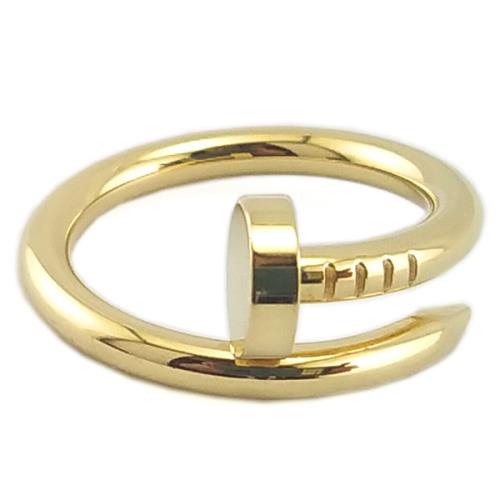 九五成新！ Cariter 18K金-JUSTE UN CLOU 粗款男用釘子戒指|其他品牌|ETMall東森購物網