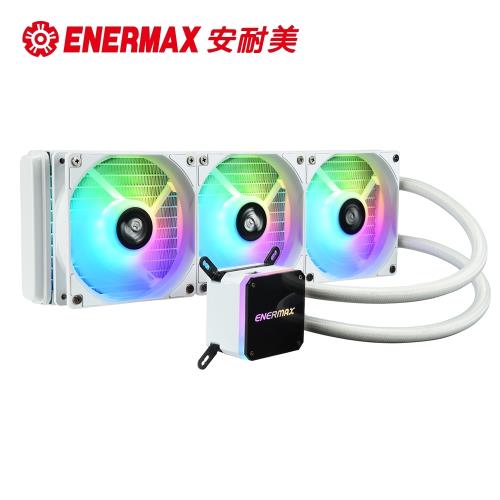 Enermax 安耐美 虹彩晶凌 水冷 ARGB 360 CPU散熱器 白 ELC-LMT360-W-ARGB (LIQMAX III)|會員獨享好康折扣活動|ENERMAX 安耐美 ...