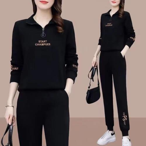 【10衣綾】時尚洋氣休閒運動2件套裝(百搭/透氣/舒適/4色M-3XL/KDAQ-397)|造型上衣|ETMall東森購物網