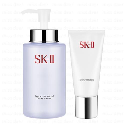 SK-II 深層淨透潔顏油250ml+全效活膚潔面乳120g|會員獨享好康折扣活動|SK-II|ETMall東森購物網