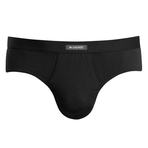 【mr.DADADO】基礎系列 M-LL 三角褲(神秘黑)熱銷持續-Modal纖維-吸濕排汗好穿-|mr.DADADO|ETMall東森購物網